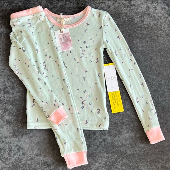 Jessica Simpson | Pajamas | Nwt Jessica Simpson Green Floral 2 Piece ...